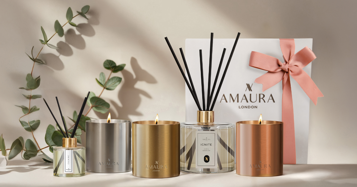 Luxury Home Fragrances for Corporate Gifts & Favours – Amaura London