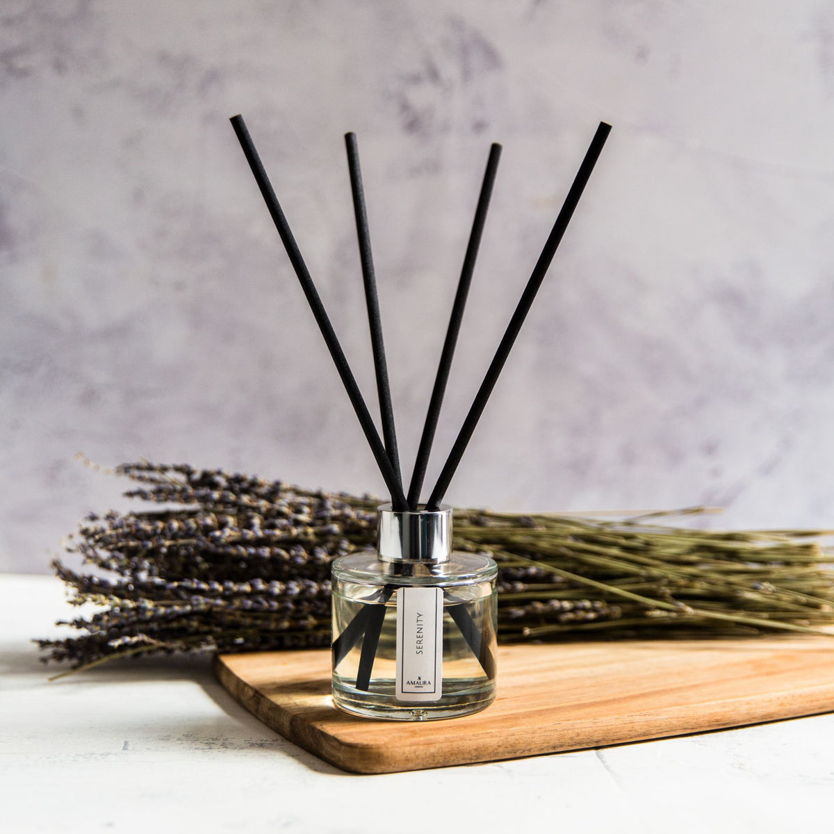 Serenity Reed Diffuser With Lavender Jasmine & Musk Fragrance – Amaura ...