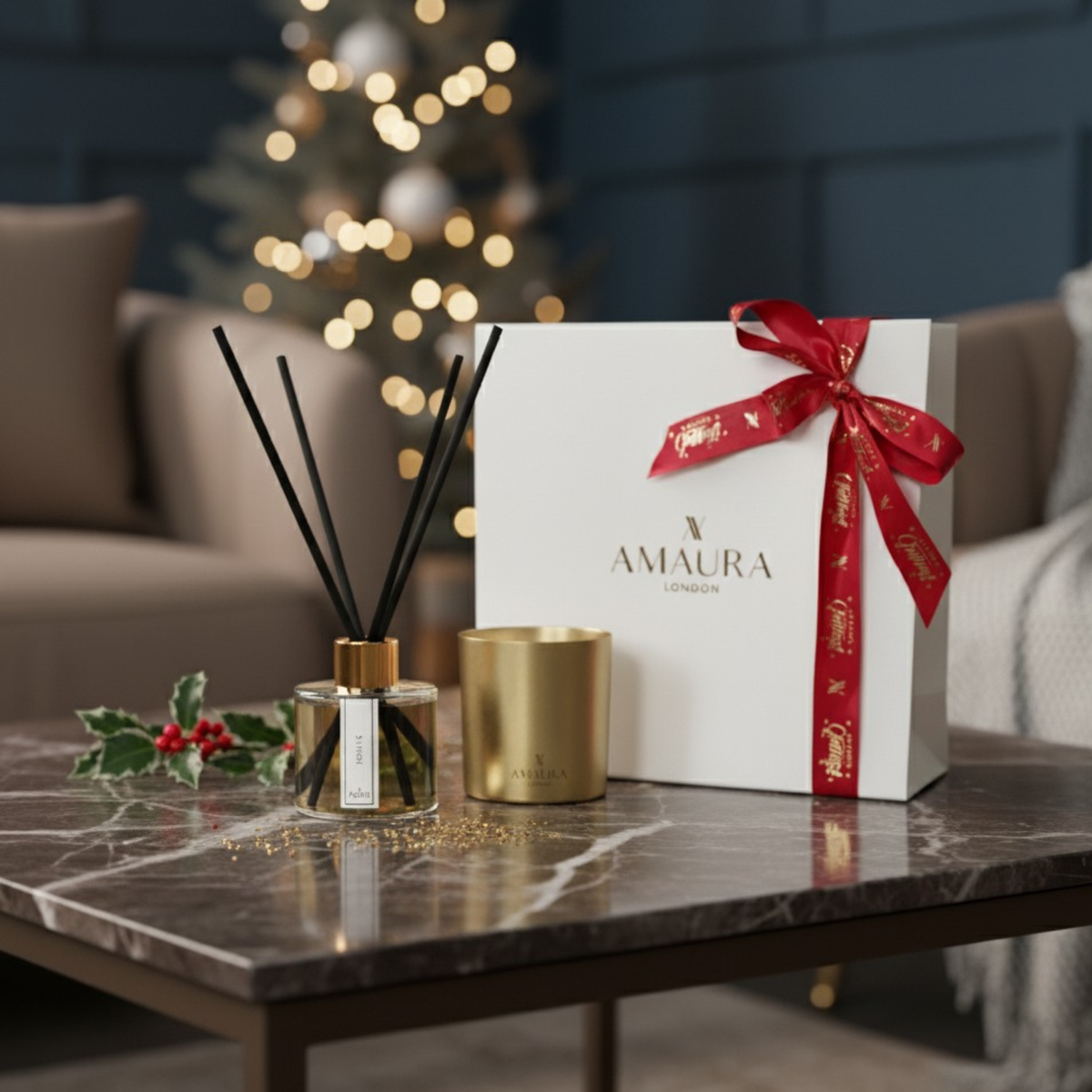 Ignite | Oud & Geranium | The Signature Duo Gift Set – Amaura London