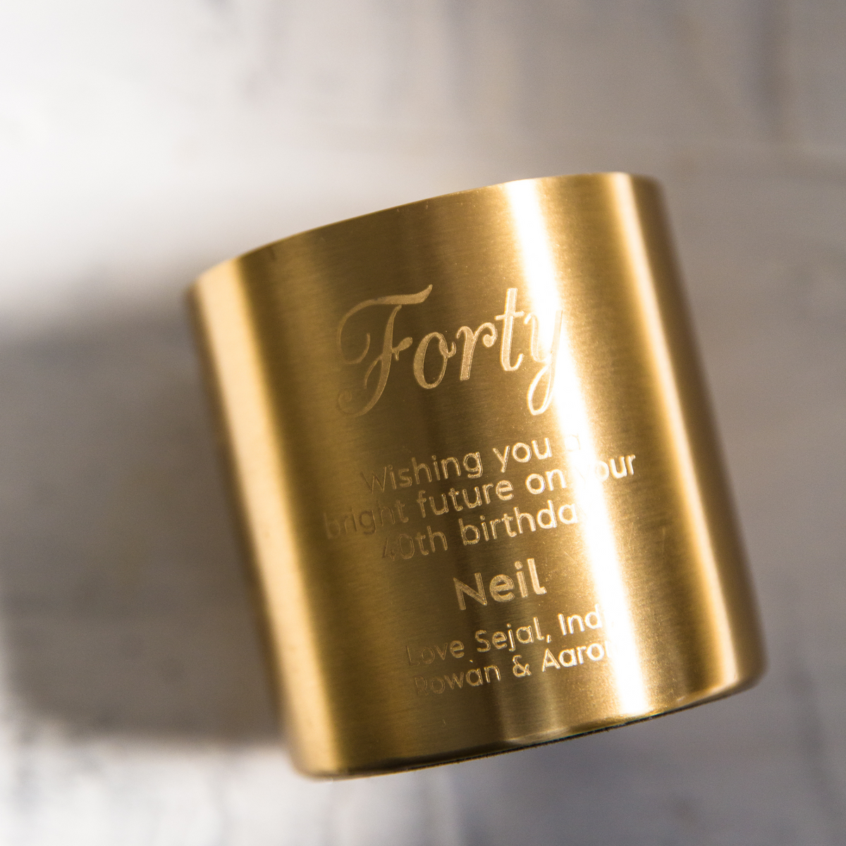 Personalised Candle Engraving | Best Gift for Your Loved Ones – Amaura ...